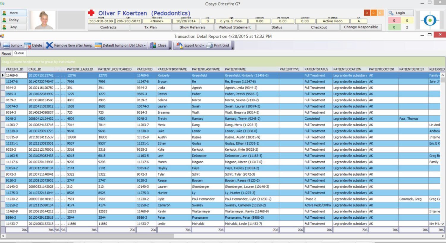 Oasys Crossfire – Practice Management Software for Orthodontics